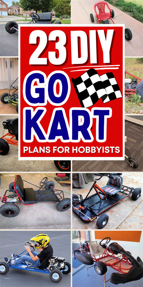23 Exciting Free DIY Go Kart Plans for Thrilling Rides