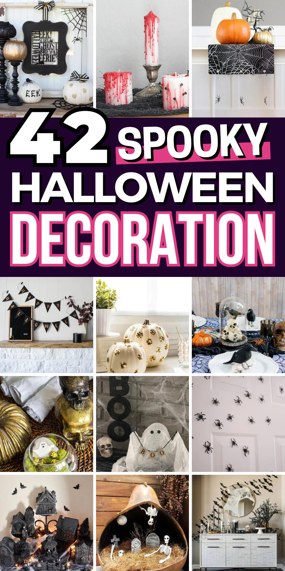 42 Creative DIY Halloween Decoration Plans for a Festive Celebration