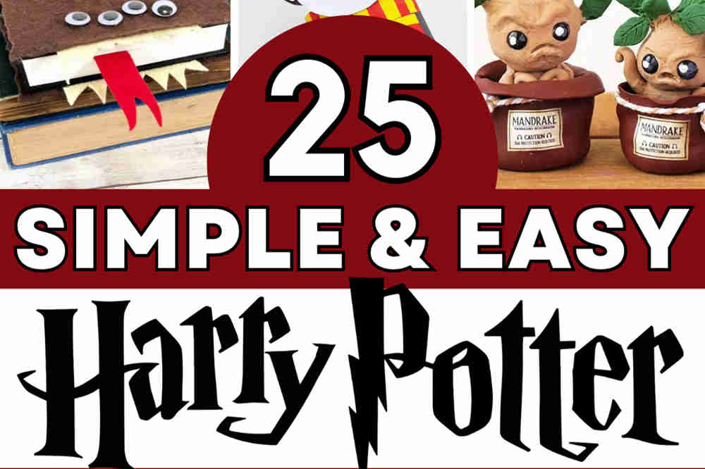 25 DIY Harry Potter Crafts Ideas & Plans