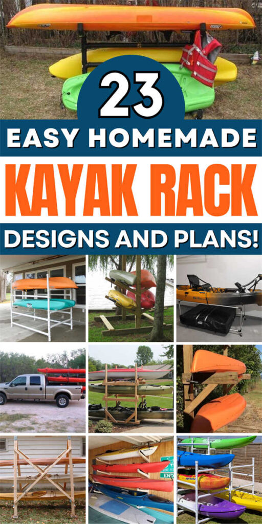 23 Practical DIY Kayak Rack Plans for Organized Storage