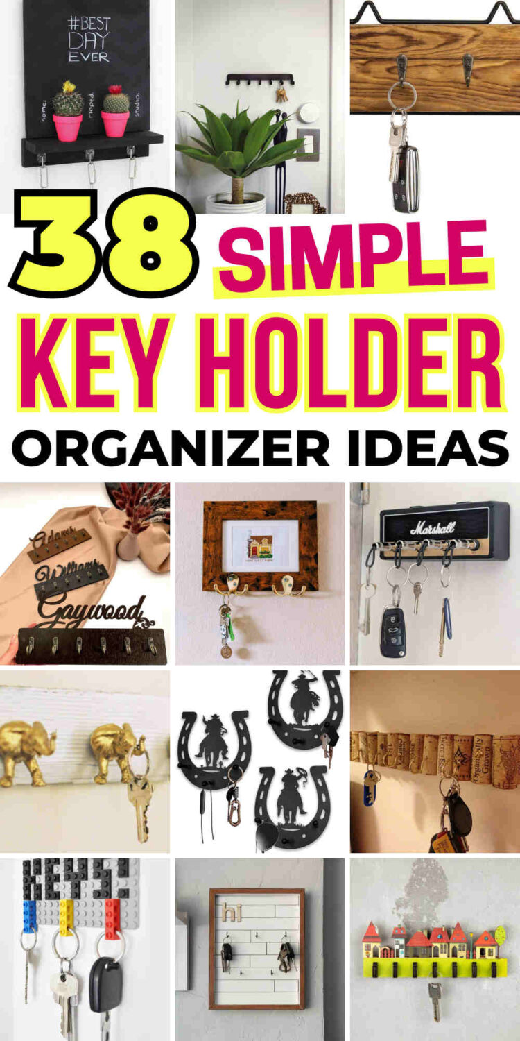 38 Creative DIY Key Holder and Organizer Ideas for Home