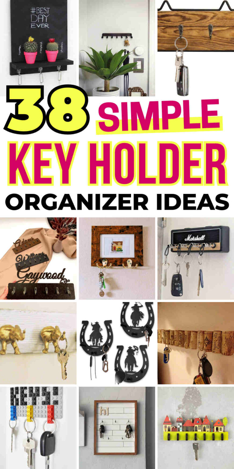 38 Creative DIY Key Holder and Organizer Ideas for Home