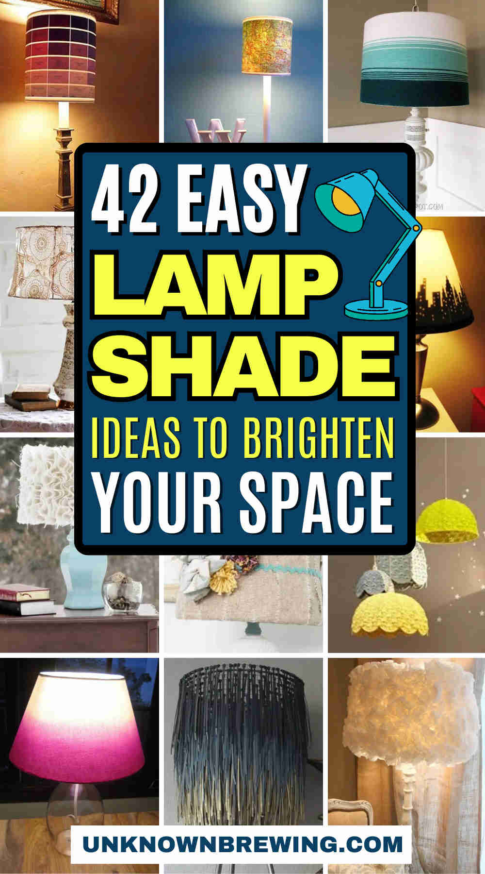 42 Creative DIY Lampshade Designs for a Stylish Home Lighting