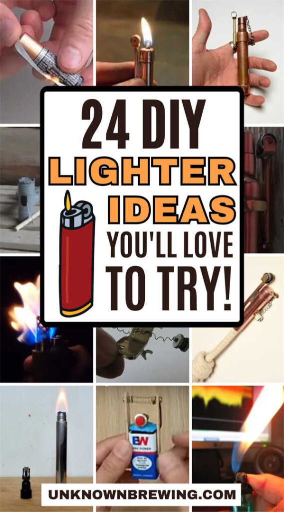 24 DIY Lighter Projects for Everyday Use
