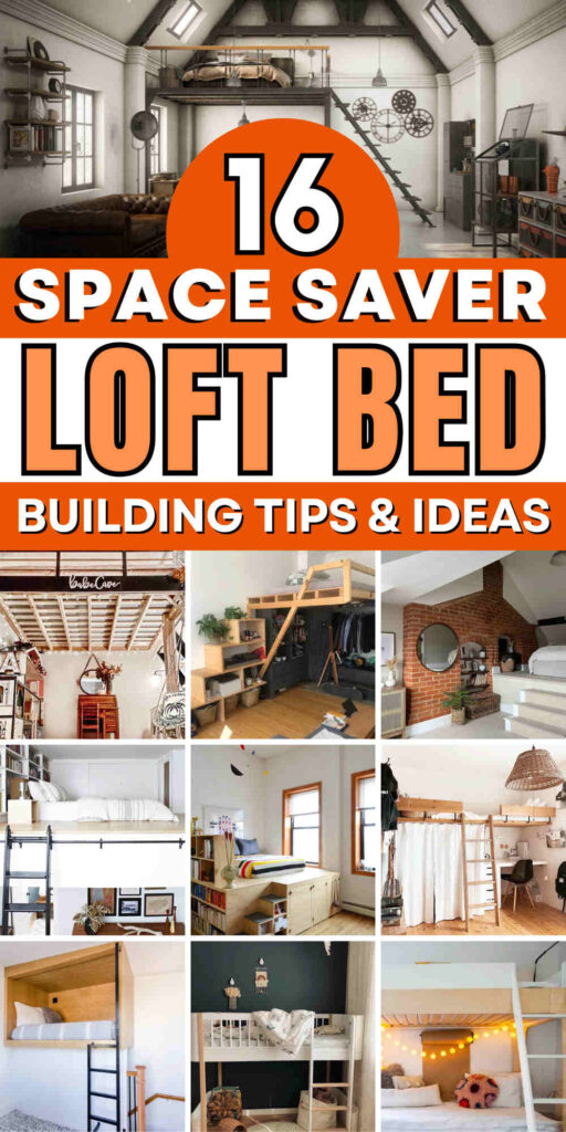 16 Innovative DIY Loft Bed Ideas for Space Optimization