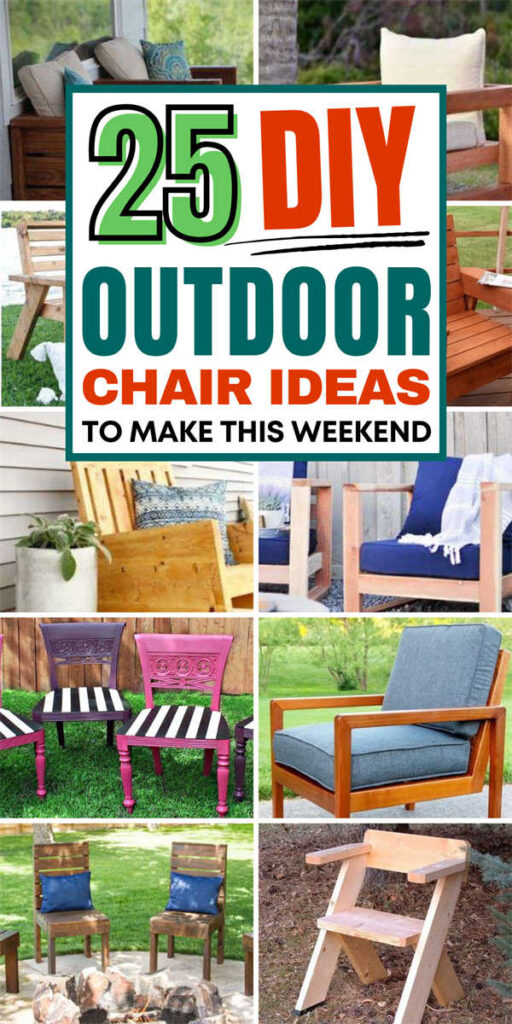 10 Creative DIY Outdoor Chair Designs for Your Patio