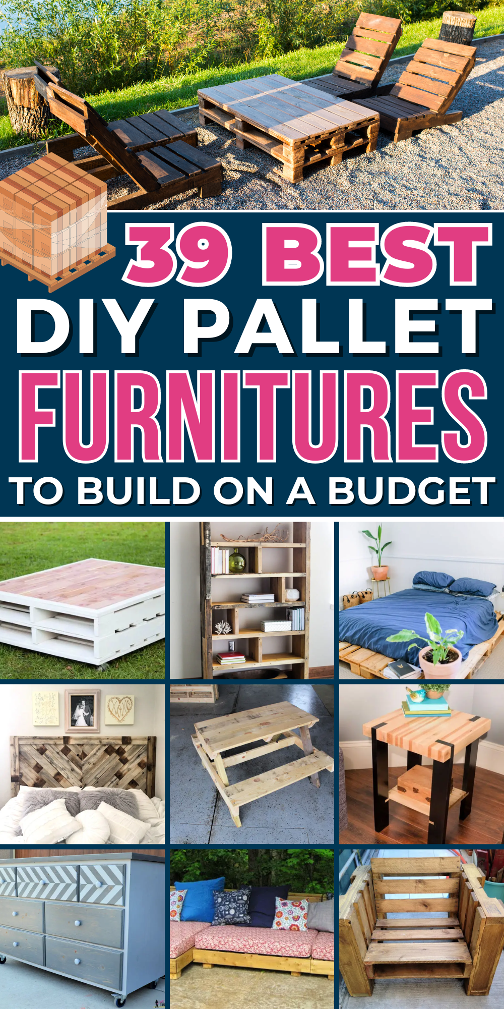 39 Stylish DIY Pallet Furniture Ideas for Your Home