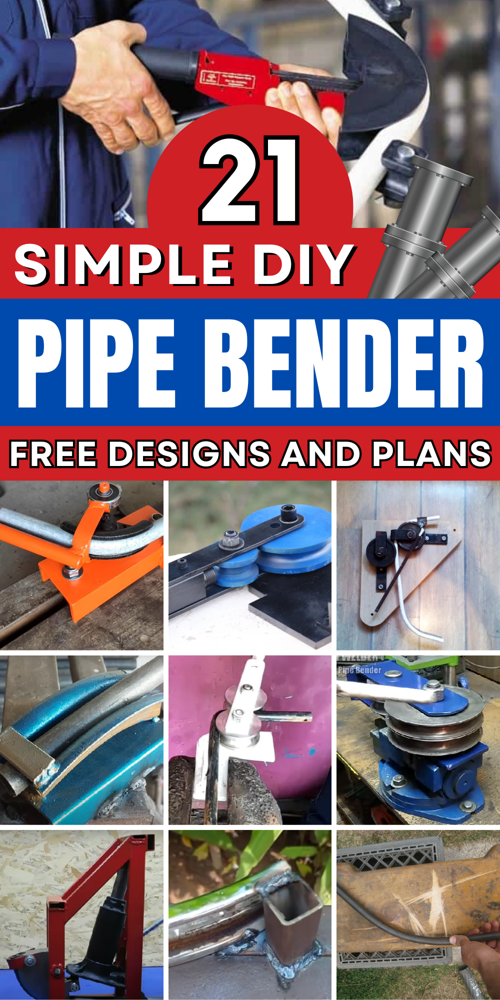 21 Creative DIY Pipe Bender Designs for Your Workshop