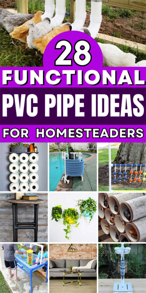 28 Innovative DIY PVC Pipe Project Ideas for Home Improvement