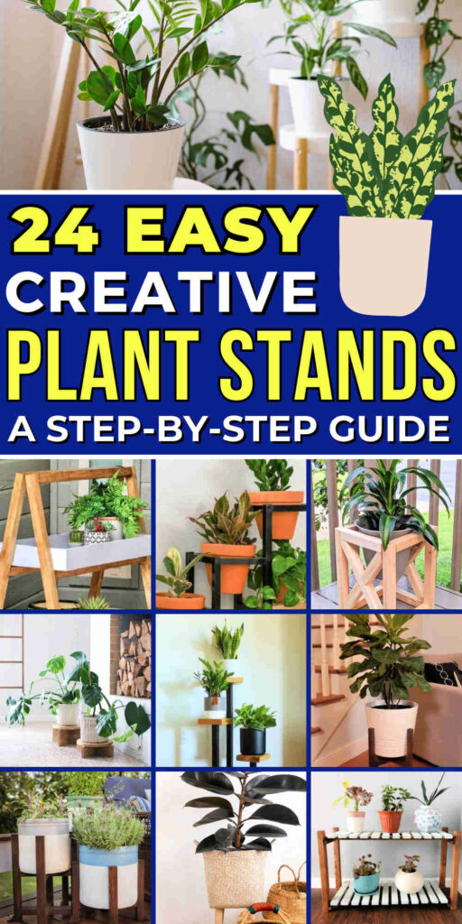 24 Creative DIY Plant Stand Ideas for Stylish Displays