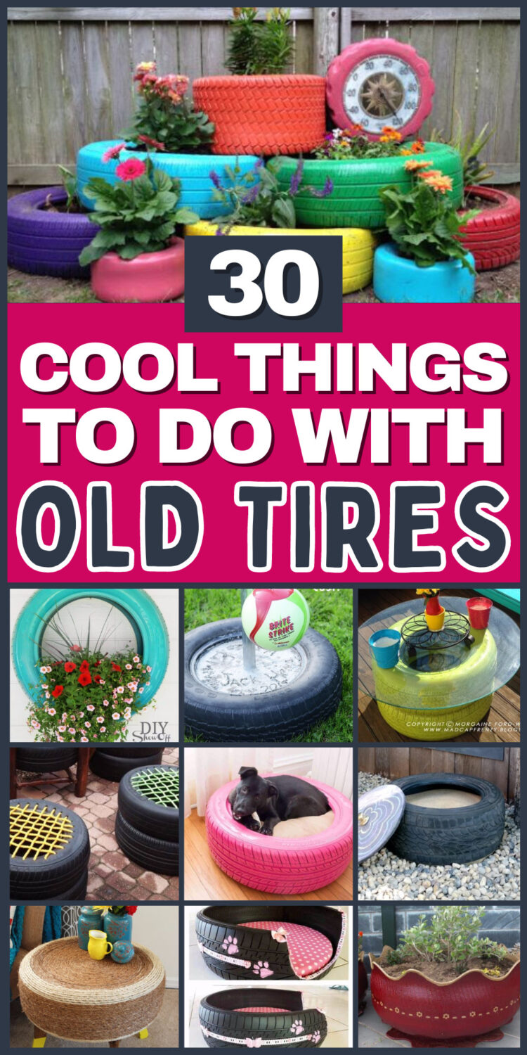 30 Creative DIY Tire Projects to Transform Your Outdoor Space