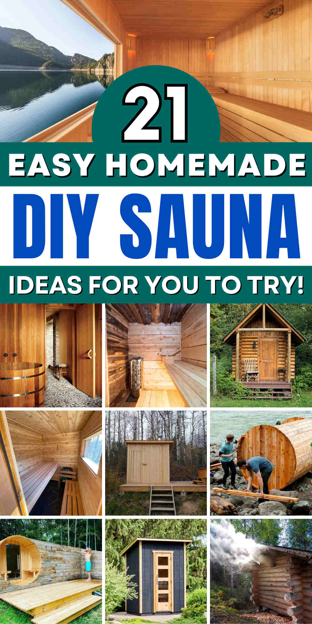 21 Inspiring DIY Sauna Ideas for a Home Retreat