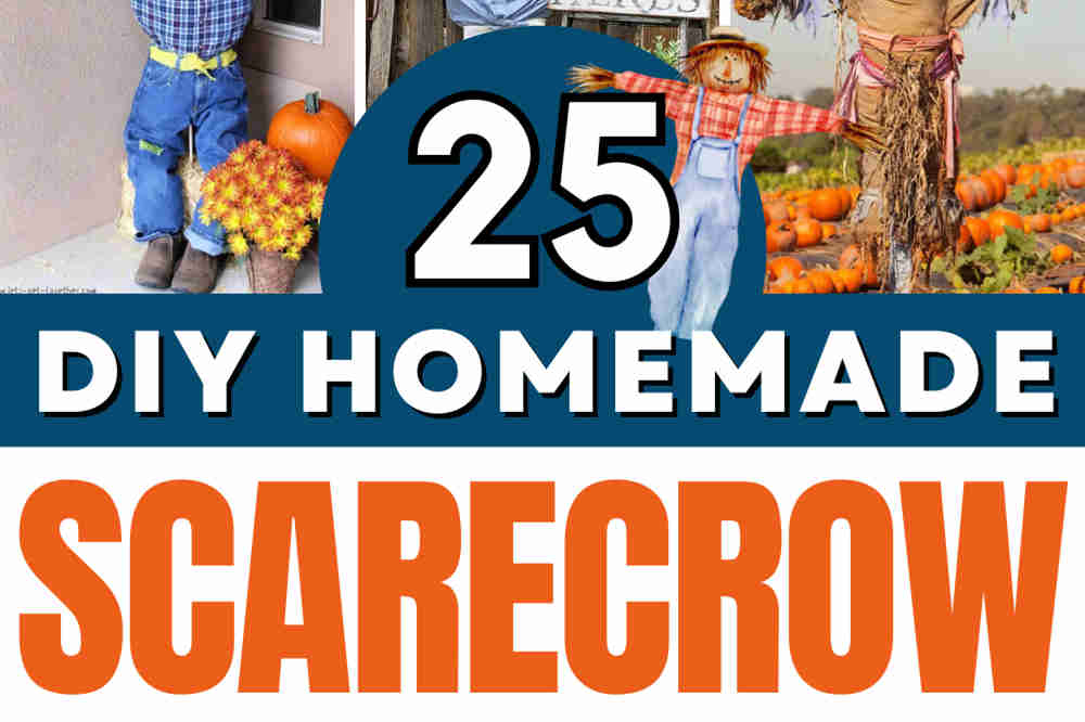 25 Creative DIY Scarecrow Designs to Liven Up Your Yard