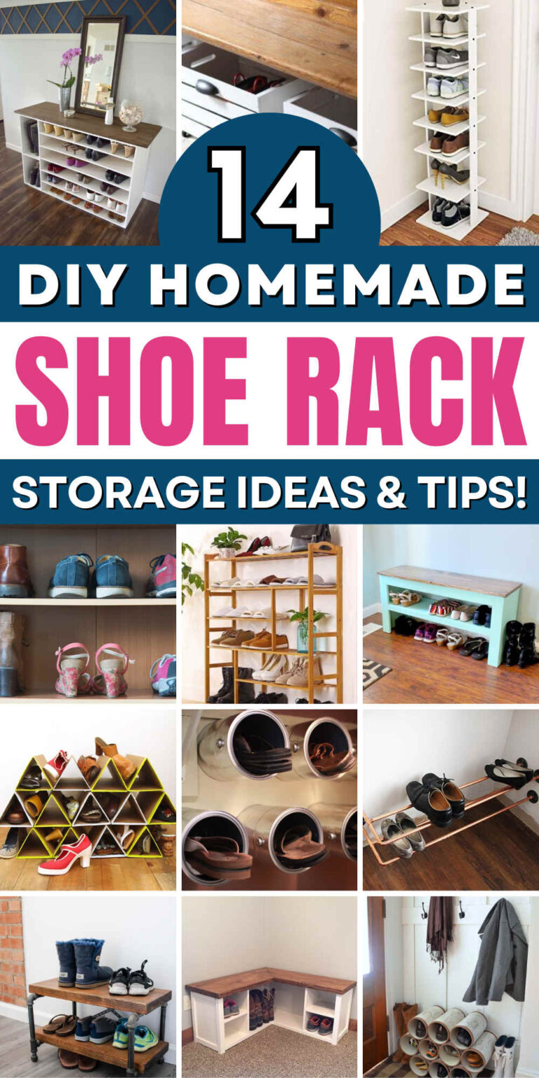 14 Practical DIY Shoe Rack Designs for Efficient Organization