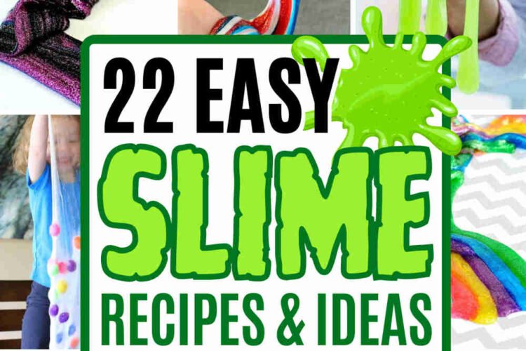 22 DIY Slime Recipe Ideas for Fun and Easy Crafts