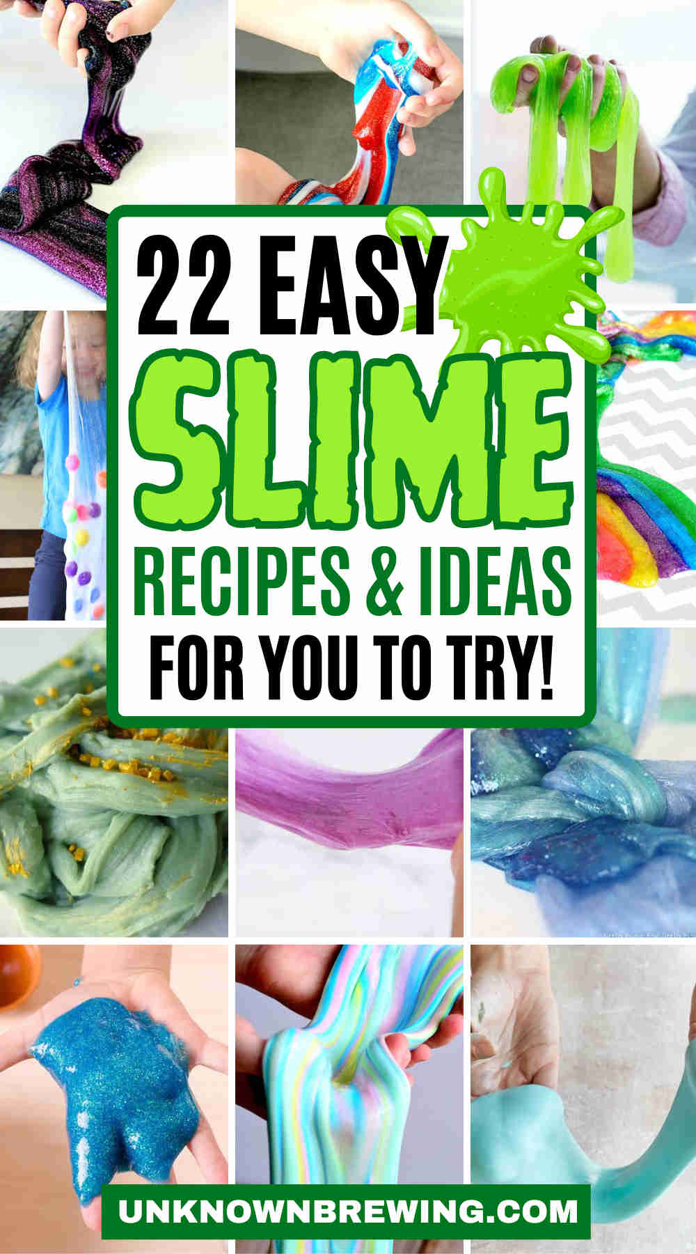 22 DIY Slime Recipe Ideas for Fun and Easy Crafts