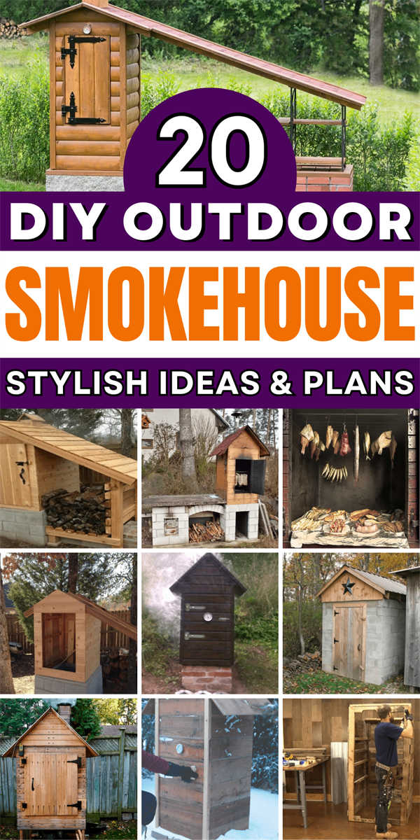 20 Creative DIY Smokehouse Ideas for Flavorful Grilling