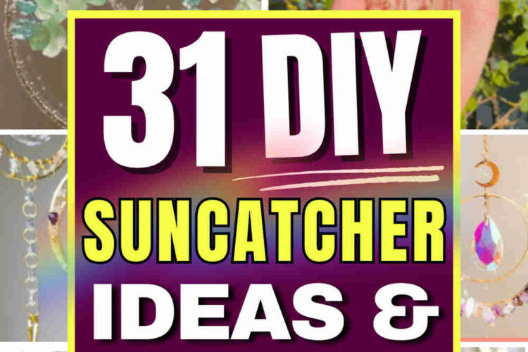 31 Creative DIY Suncatcher Projects & Inspirations