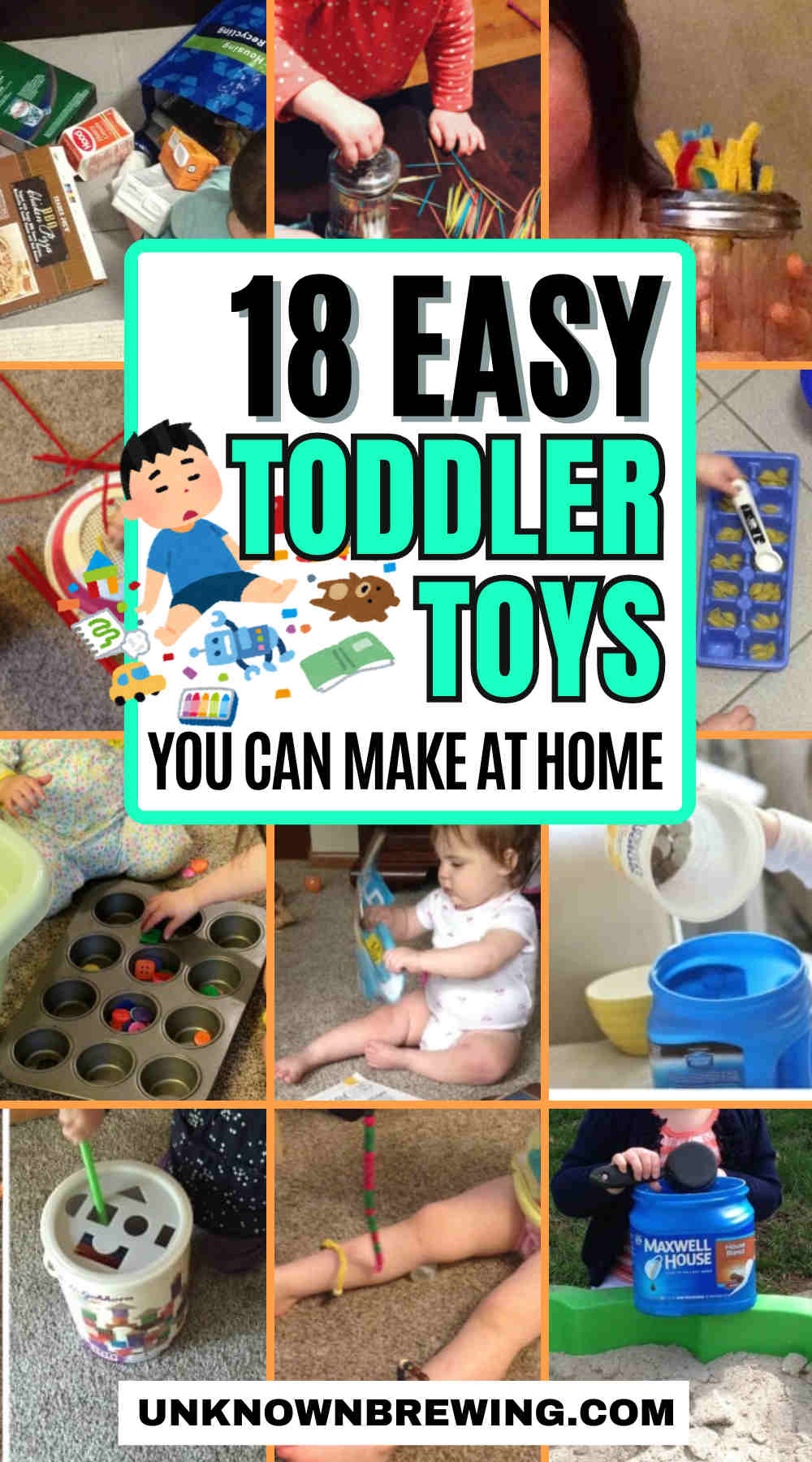 18 Fun DIY Toddler Toy Ideas for Creative Play