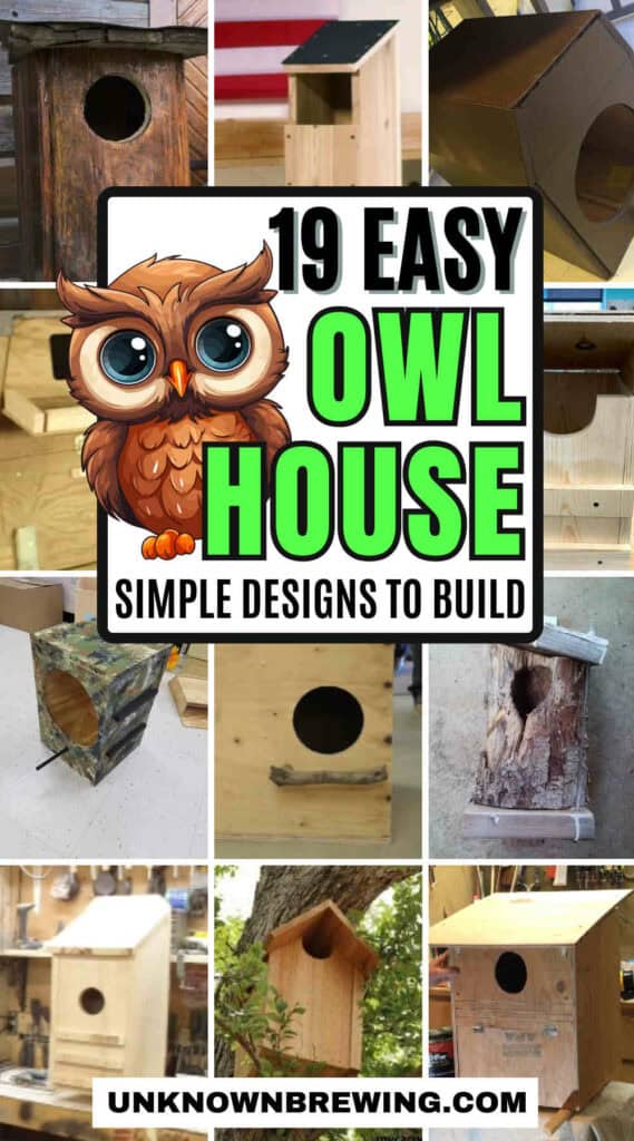 24 Amazing DIY Owl House Plans for Your Backyard Sanctuary