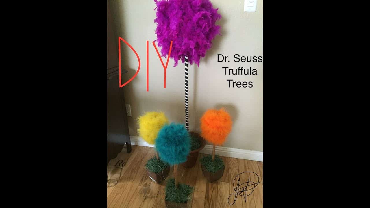 24 Diy Truffula Tree Ideas For Decorations