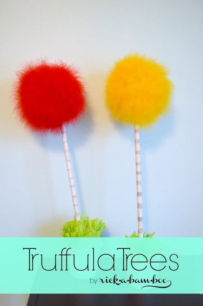 24 Diy Truffula Tree Ideas For Decorations