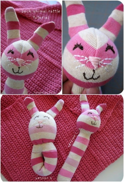 25 Hopelessly Adorable Diy Sock Toys [Quick And Easy Projects]