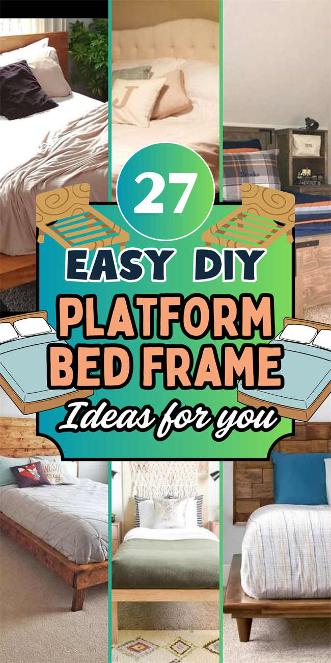 27 Creative DIY Platform Bed Designs to Maximize Space