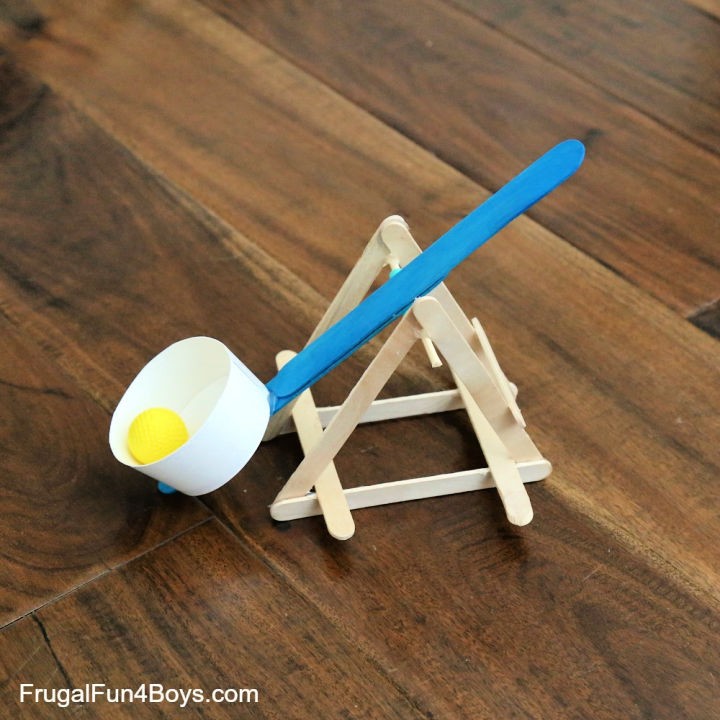 25 Easy Popsicle Stick Catapult Ideas