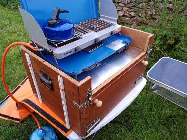 28 DIY Camp Kitchen Ideas for Outdoor Cooking