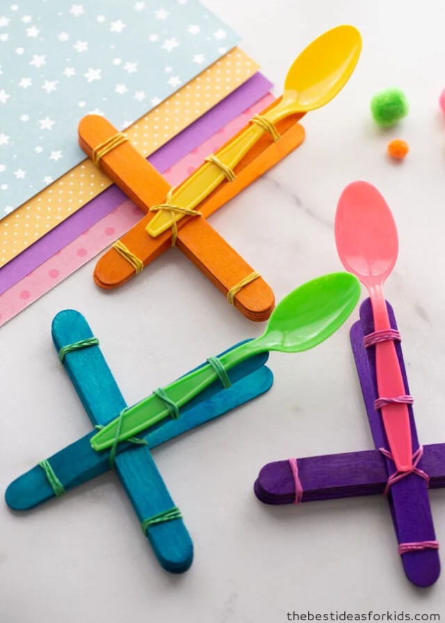 25 Easy Popsicle Stick Catapult Ideas