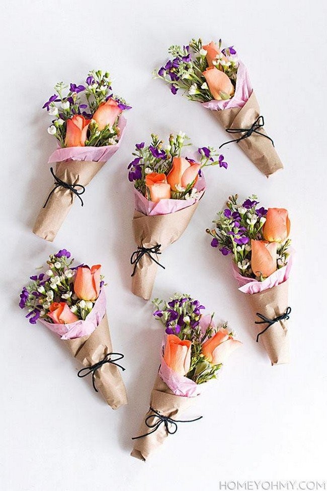30+ Creative DIY Bouquet Projects