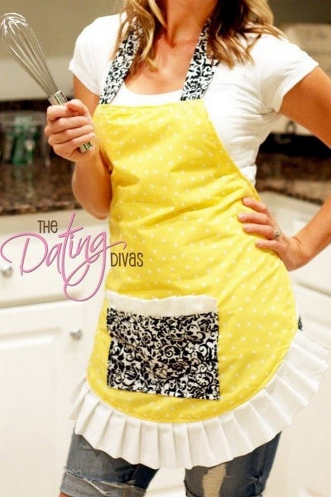 35+ Creative DIY Apron Ideas for Functional and Fun Kitchen Wear