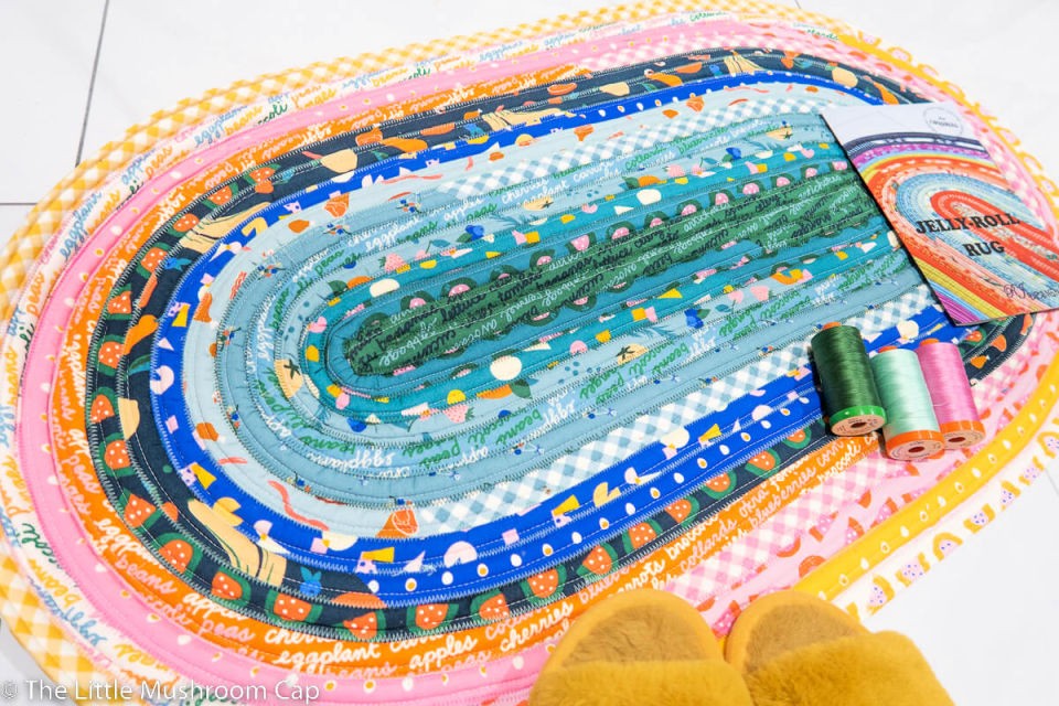 15 Beautiful Jelly Roll Rug Patterns for Quilting Projects