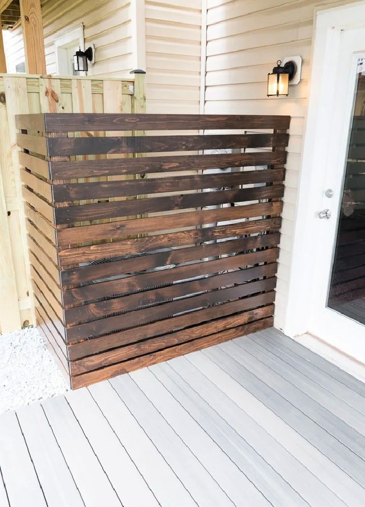 25 Easy Diy Air Conditioner Cover Ideas