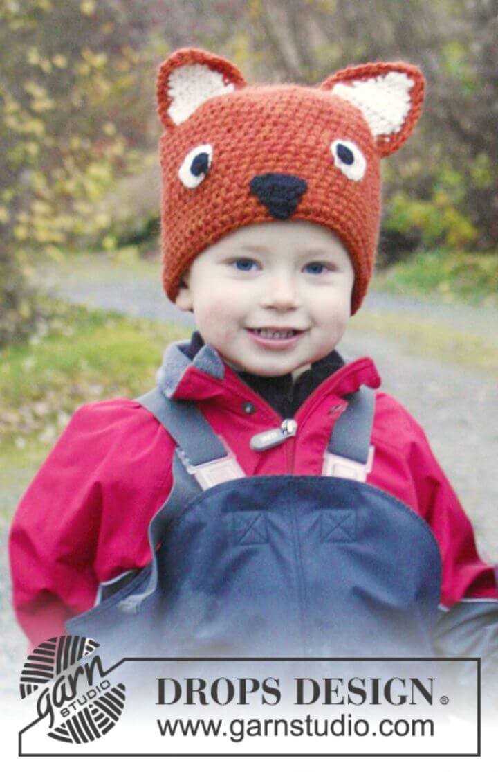 14 Adorable Crochet Fox Hat Patterns for All Ages