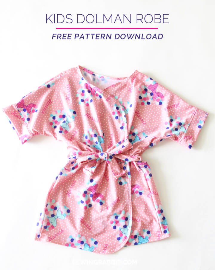 16 Free Robe Sewing Patterns Bathrobe Sewing Pattern