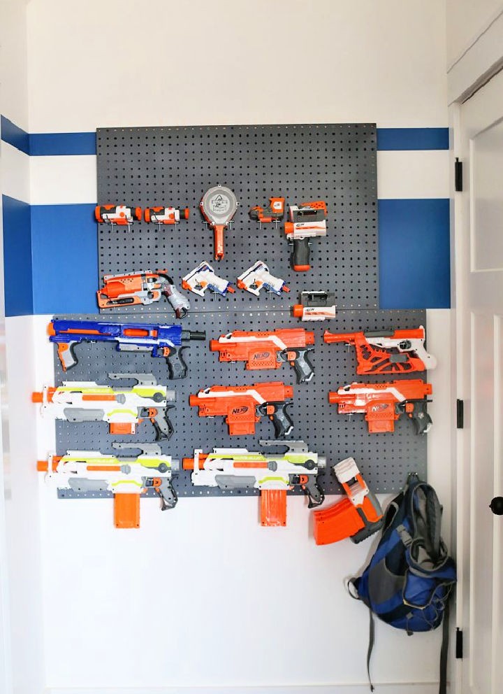 15 Clever DIY Nerf Gun Storage Ideas for Organized Play