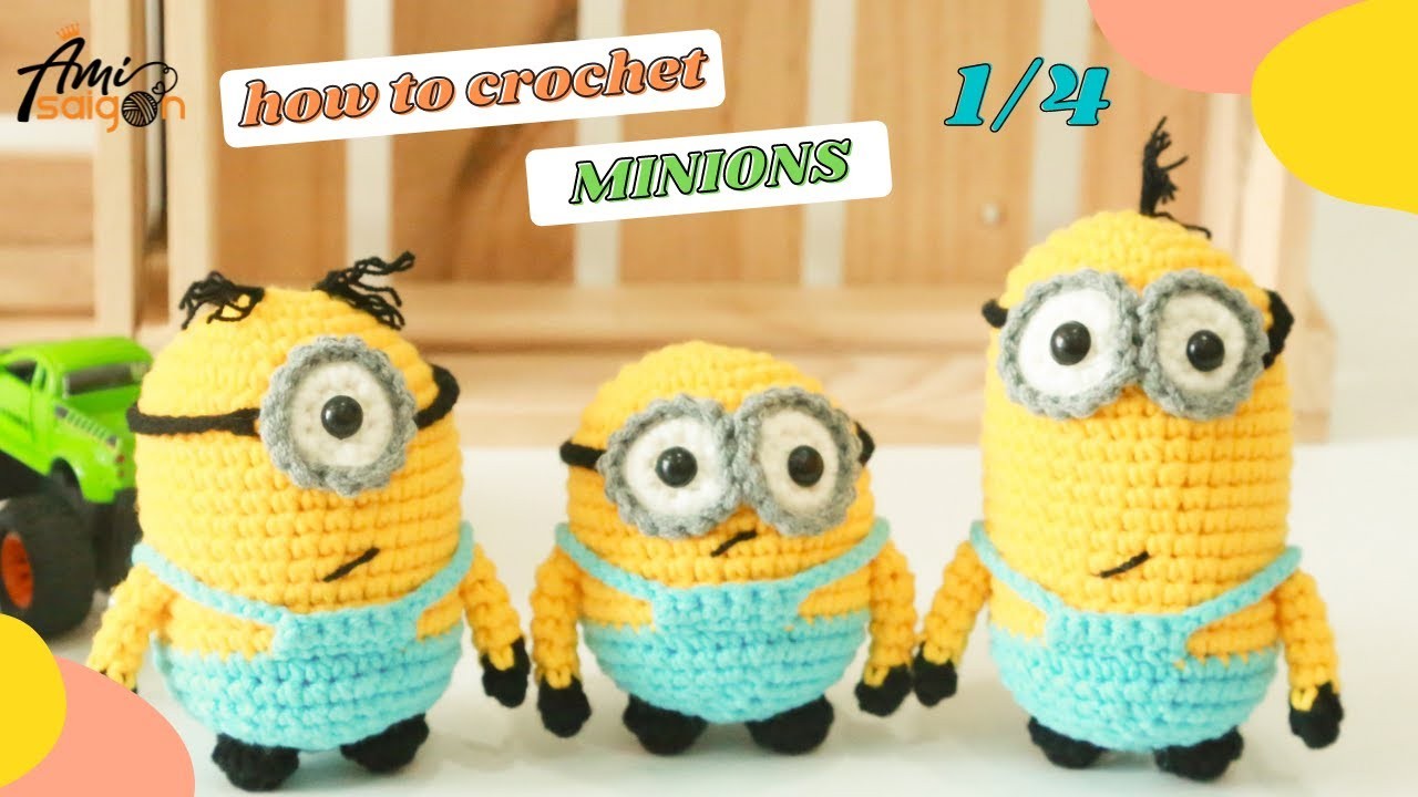 25 Free Crochet Minion Patterns for Fans of Despicable Me