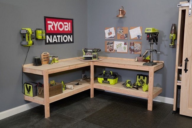 12 DIY Corner Workbench Plans for Maximizing Workspace
