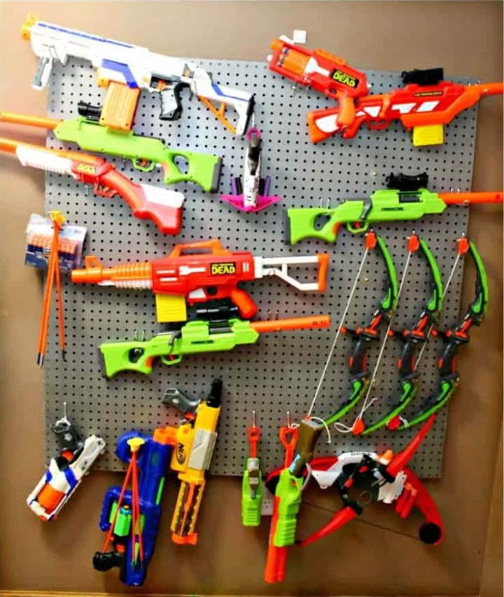 15 Clever DIY Nerf Gun Storage Ideas for Organized Play