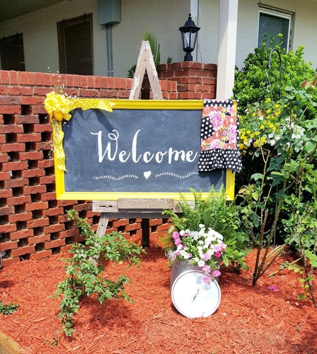 36 Beautiful Diy Welcome Signs For Your Front Porch