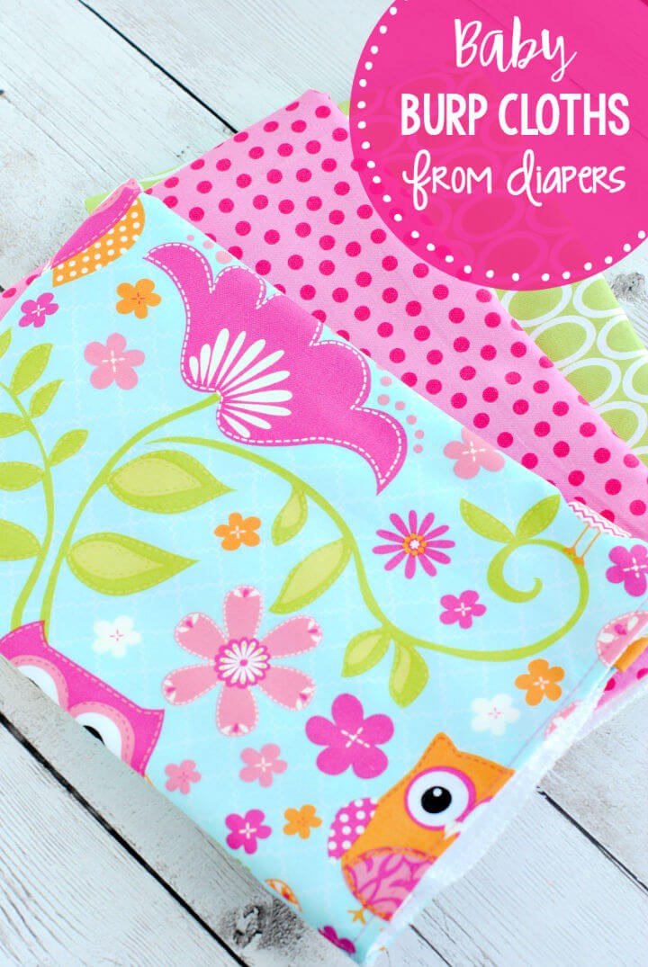 24 Free Burp Cloth Pattern Diy Burp Cloths