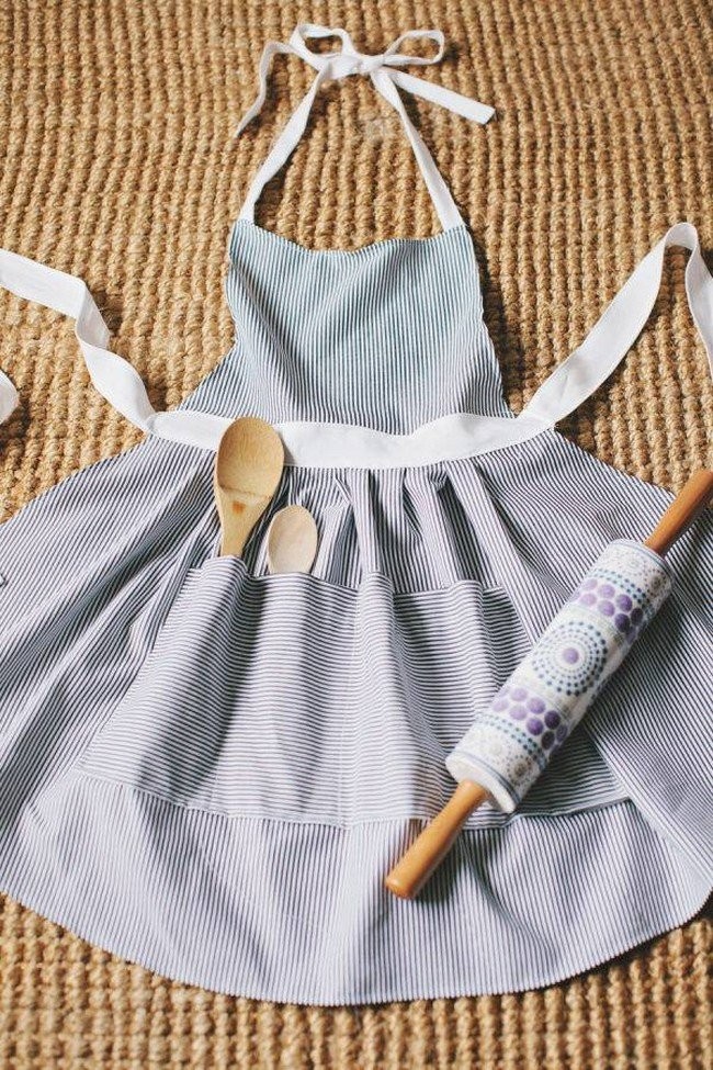 35+ Creative DIY Apron Ideas for Functional and Fun Kitchen Wear