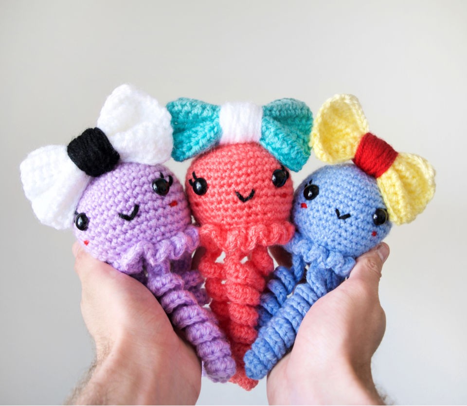 25 Creative Free Crochet Jellyfish Patterns for Fun Projects
