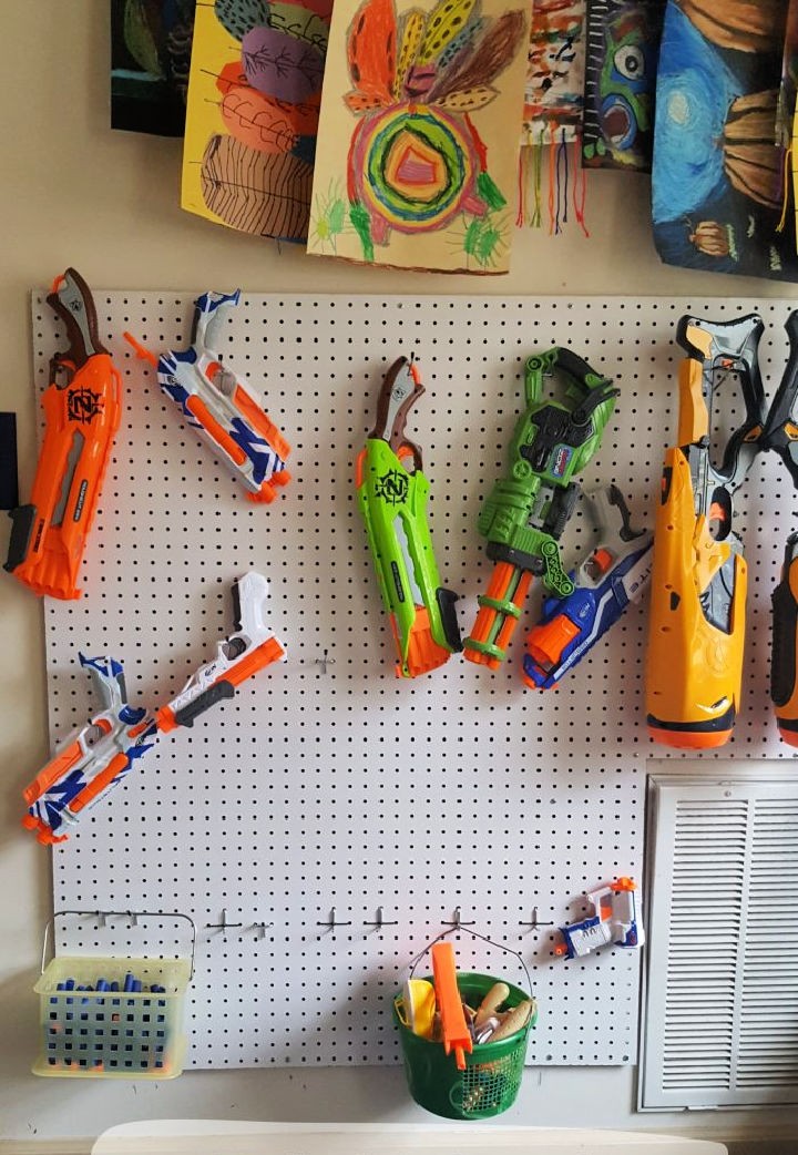15 Clever DIY Nerf Gun Storage Ideas for Organized Play