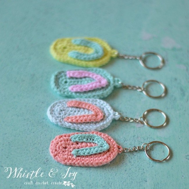 35 Creative Crochet Keychain Designs to Add Charm to Your Keys