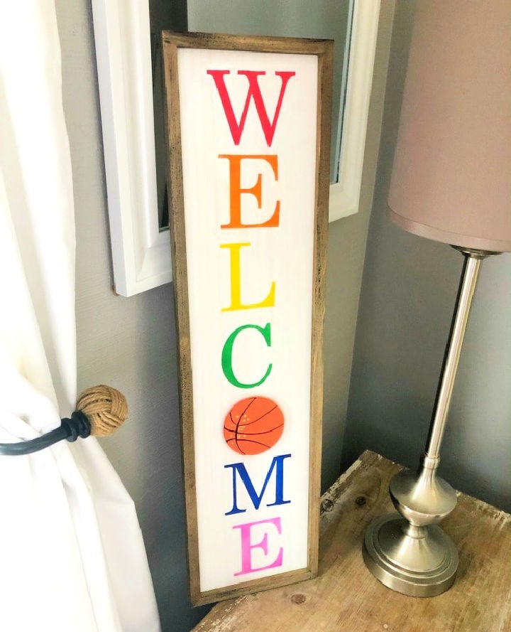 36 Beautiful Diy Welcome Signs For Your Front Porch