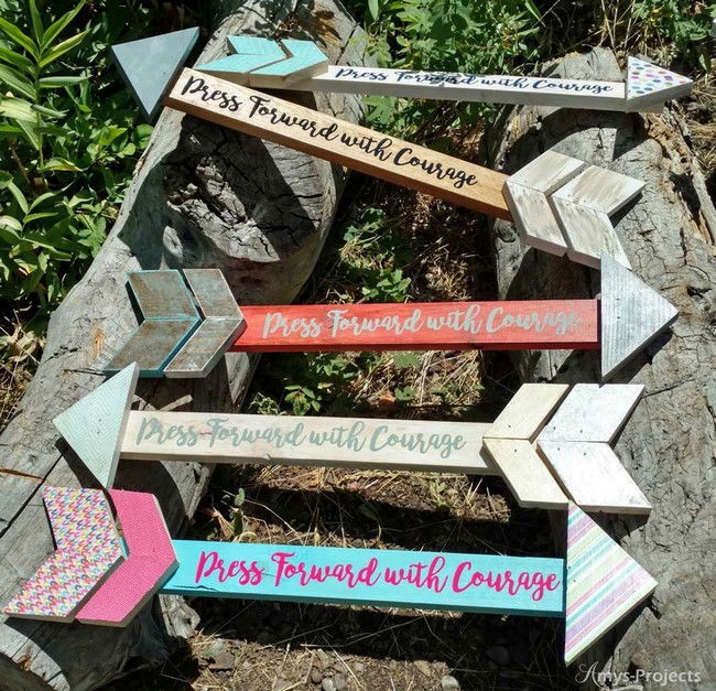 24 Creative DIY Wooden Arrow Ideas for Rustic Decor