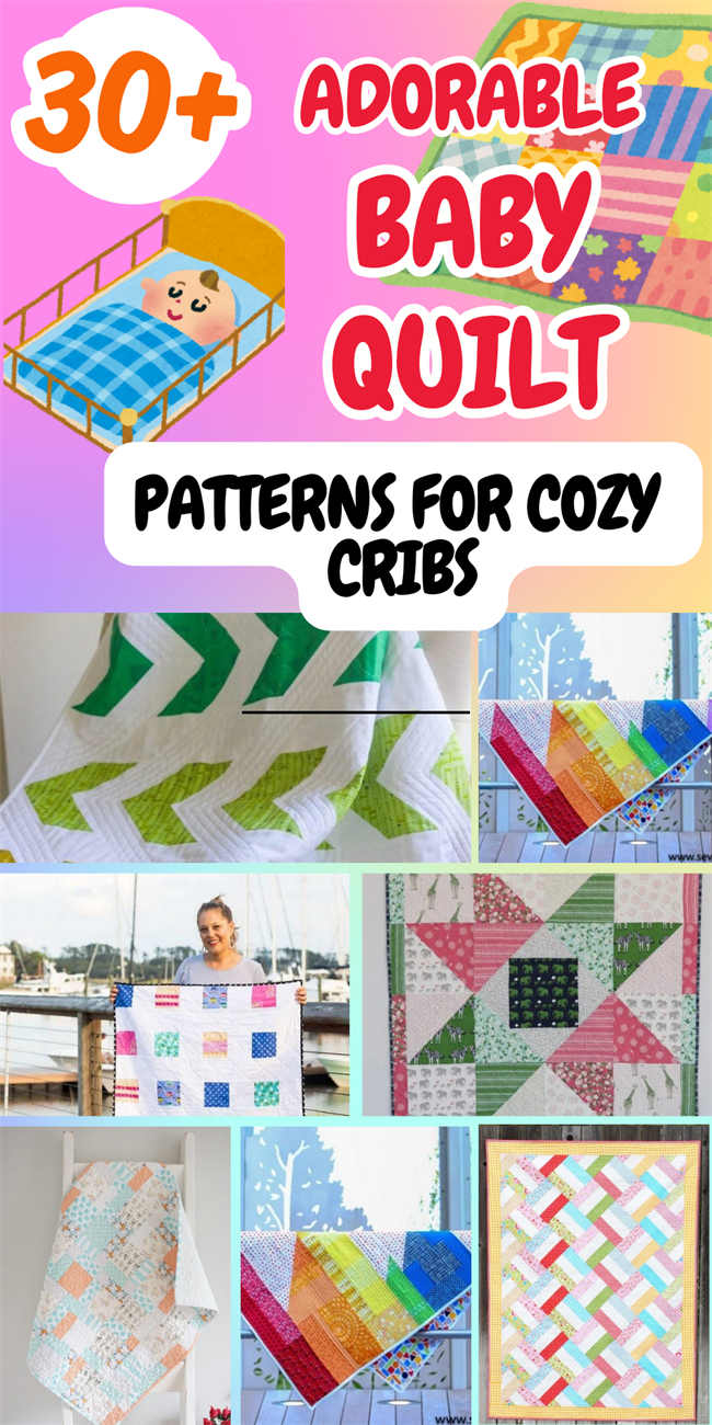 30+ Cute Baby Quilt Patterns for Cozy Nurseries